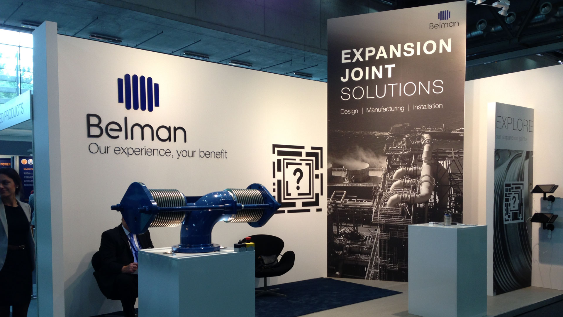 Virtual demonstration of Belman's products - Intertisement